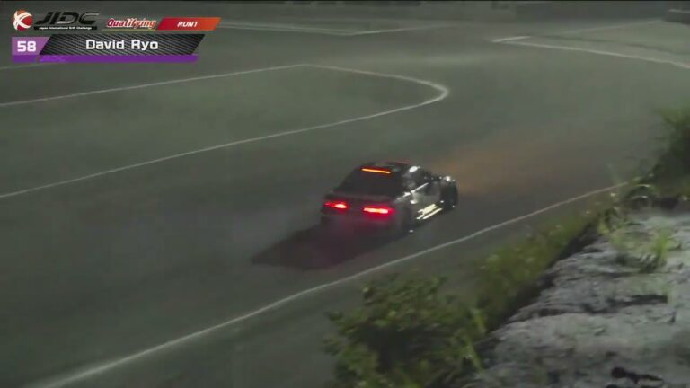 【JIDC World 1本目】David Ryo選手 Japan International Drift World ワールドクラス単走1 ...